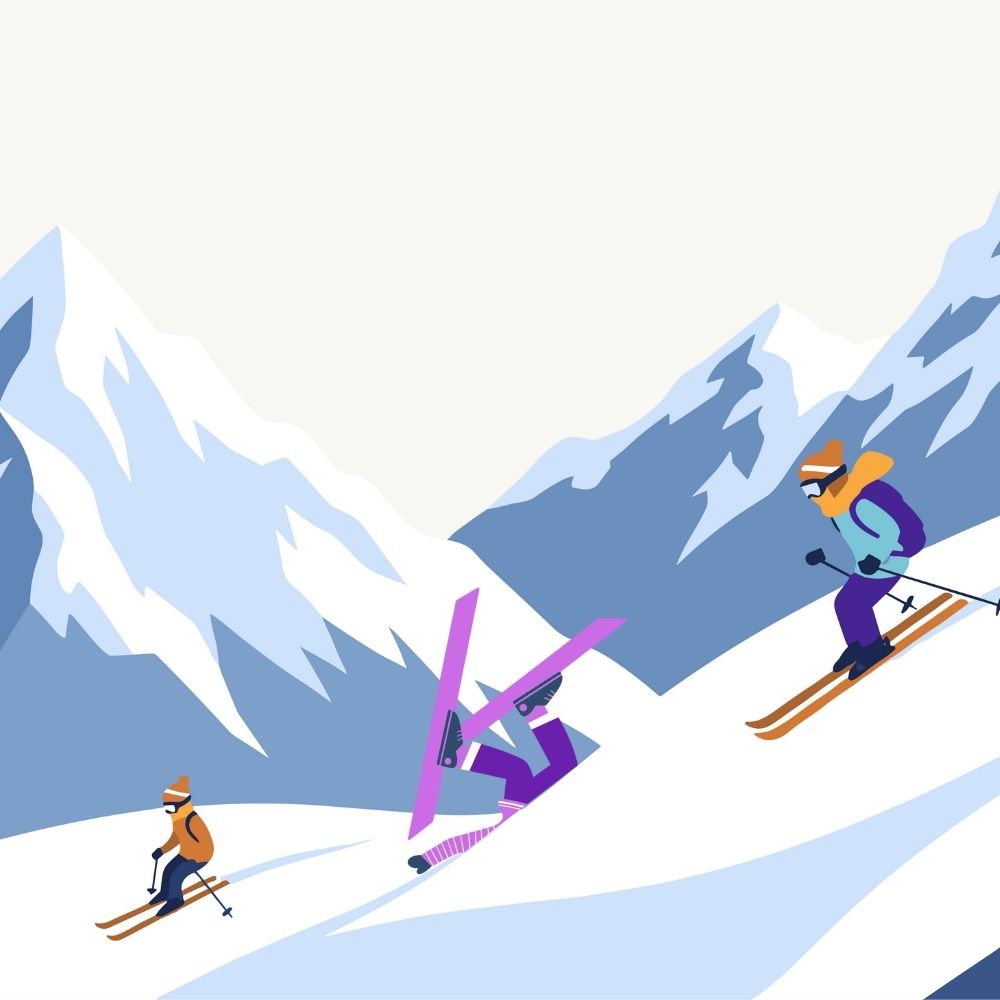 Snow, slopes and purple trousers ... – KuierKos