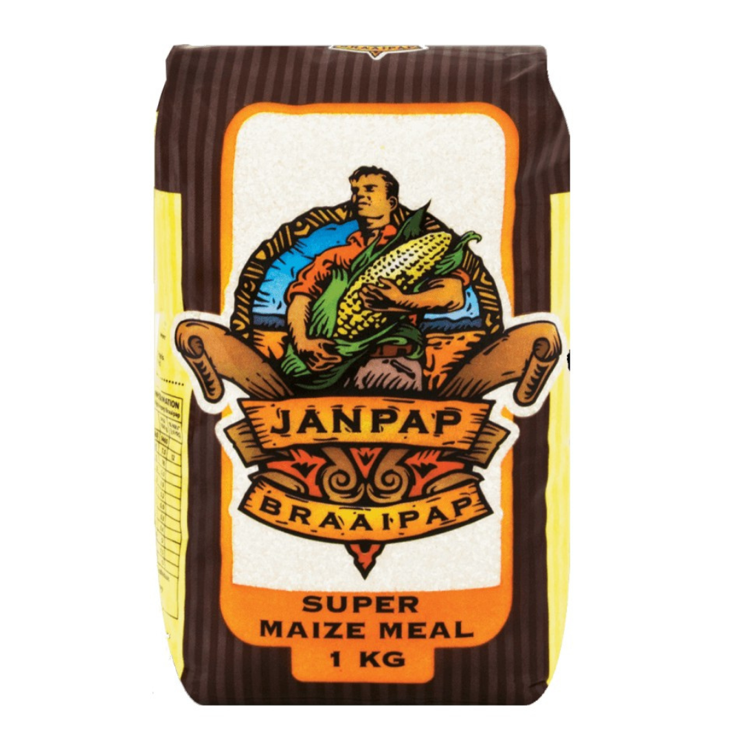 Janpap BraaiPap Maize Meal 1 kg – KuierKos